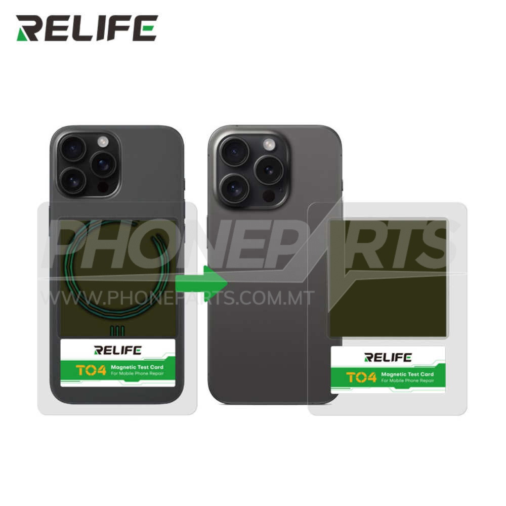 Relife TO4 Magnetic Test Card – Non-Destructive Wireless Charging ...