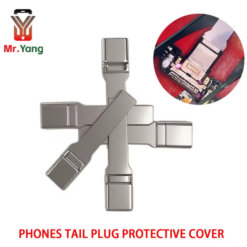Mr. Yang Anti-Melting Stainless Steel Type-C Tail Plug Protective ...