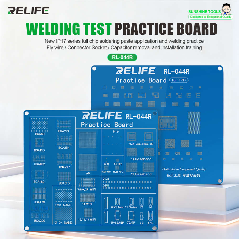 Relife IP17 Welding Test Practice Board for Chip, Fly Wire and ...